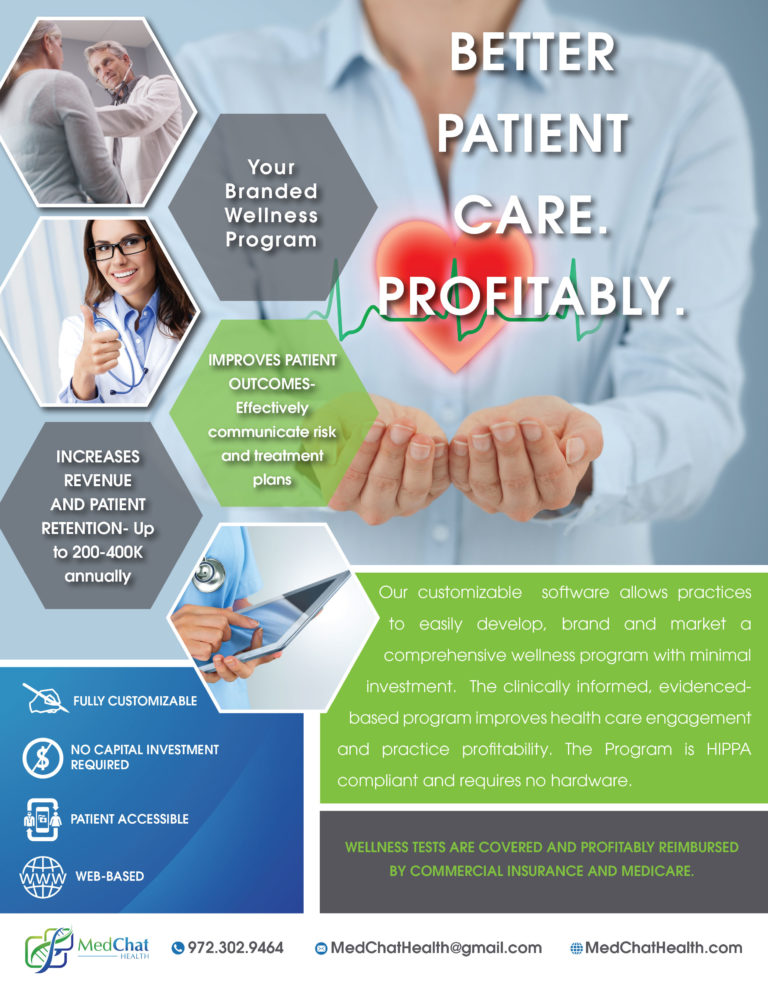 Patient Care Flyer Design - Full Moon Design Group, Inc